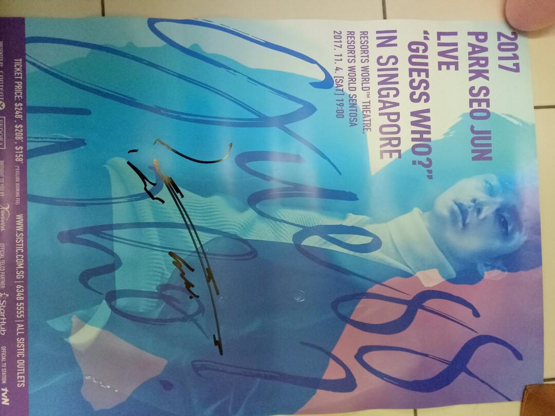 Park Seo Joon poster, Hobbies & Toys, Memorabilia & Collectibles, Fan ...