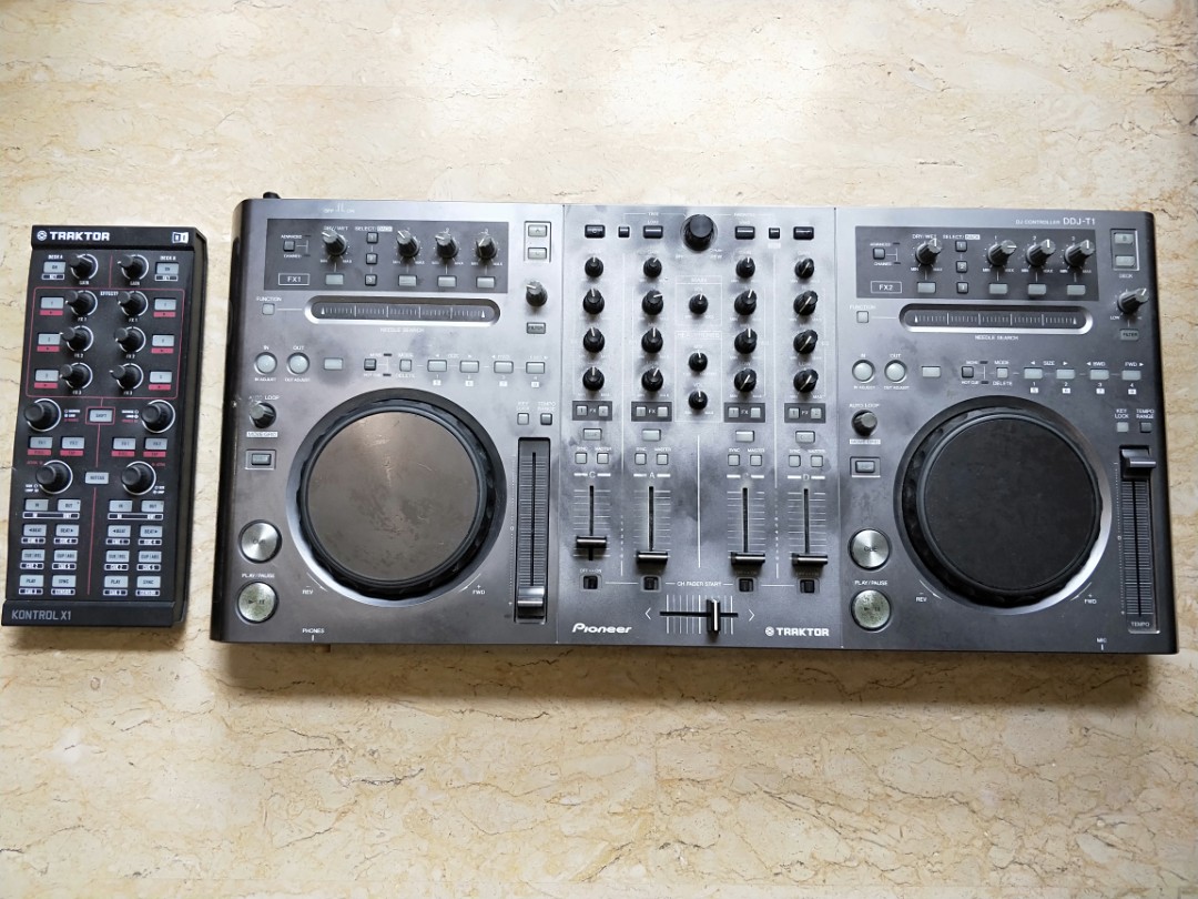 Pioneer DDJ-T1 + Tractor Kontrol X1, Audio, Other Audio Equipment on ...