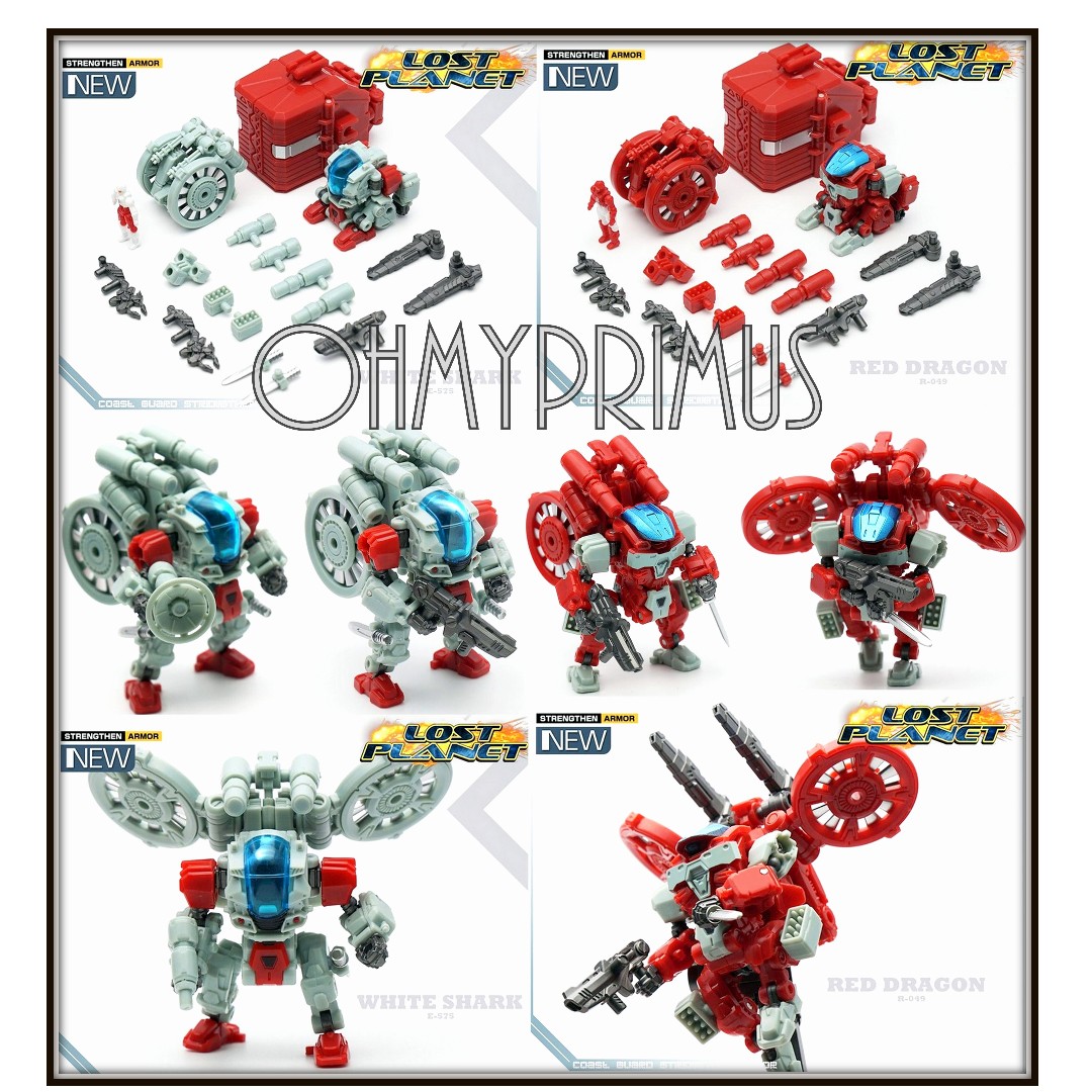 MechFansToys Mech Fans Toys MFT Lost Planet CG-01 CG01 & CG-02 CG02 ...
