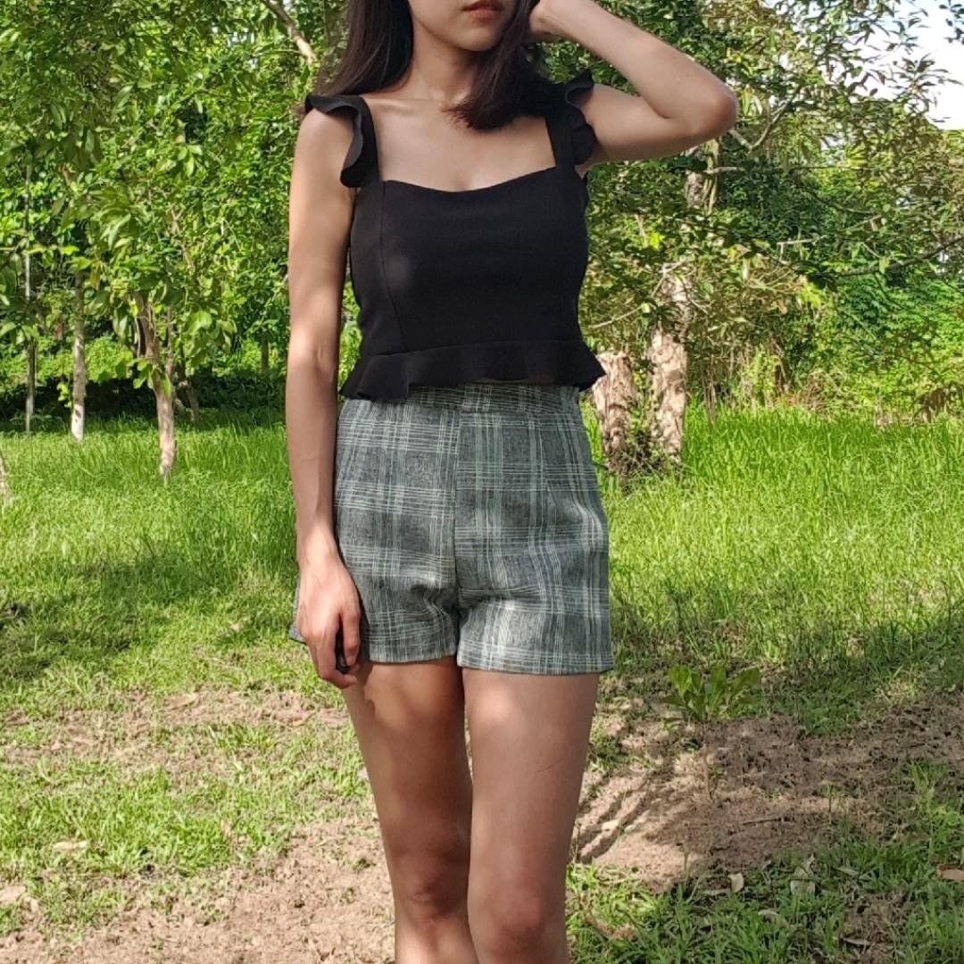 Rococo Top (Black, S/M), Women's Fashion, Tops, Sleeveless on Carousell