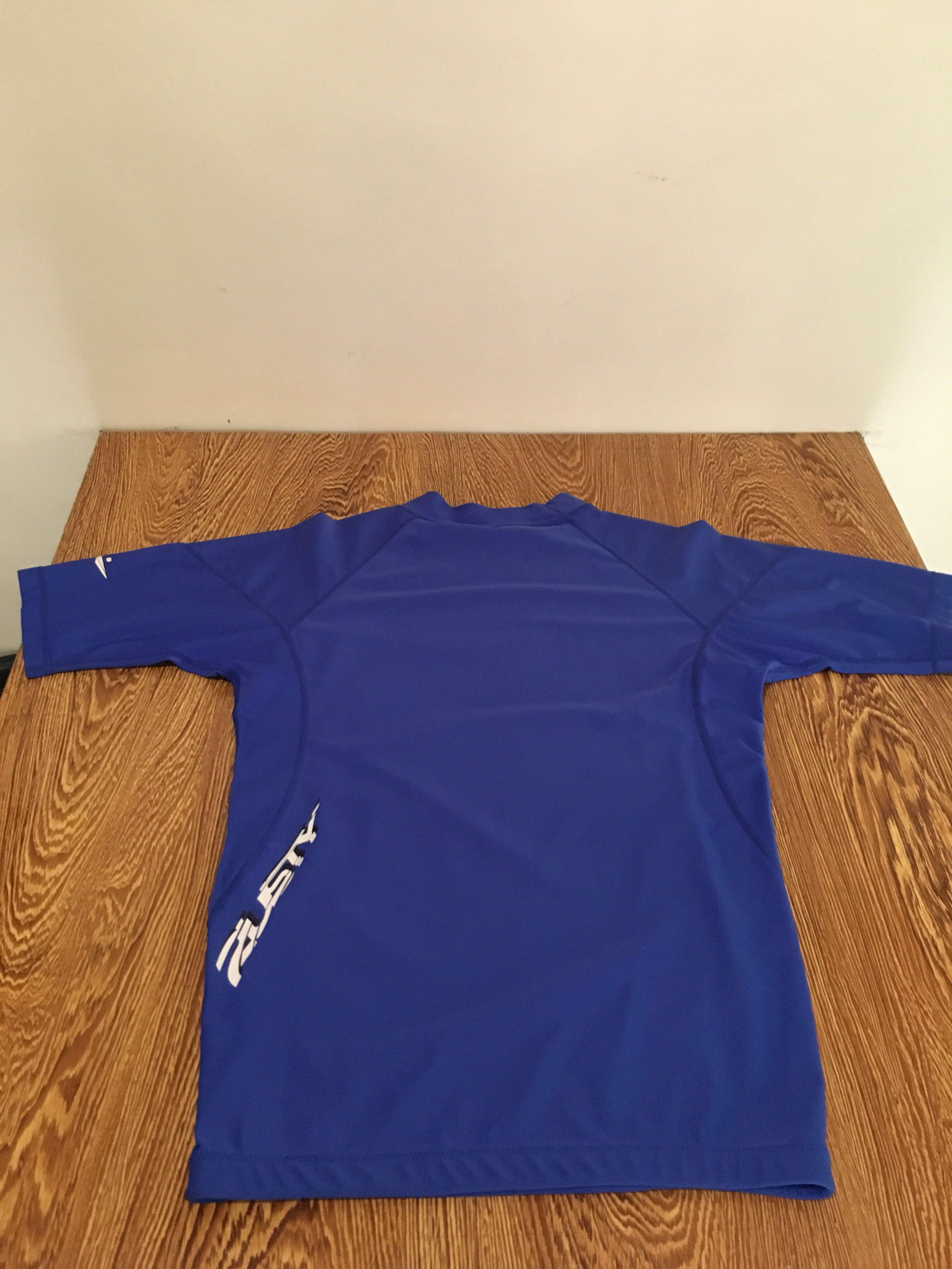 RUSTY RASH GUARD, Men's Fashion, Tops & Sets, Swim Top & Rash Guards on ...