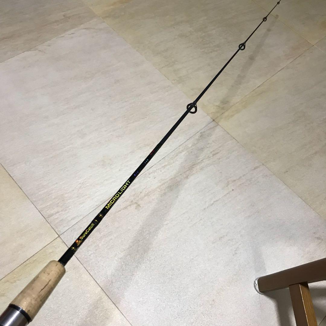 Surecatch microlight carbon spinning rod , Sports Equipment, Fishing on ...