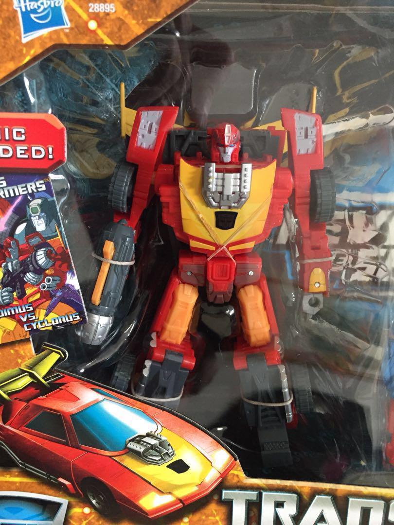 Transformers Battle in Space Cyclonus vs Rodimus Set, Toys & Games ...