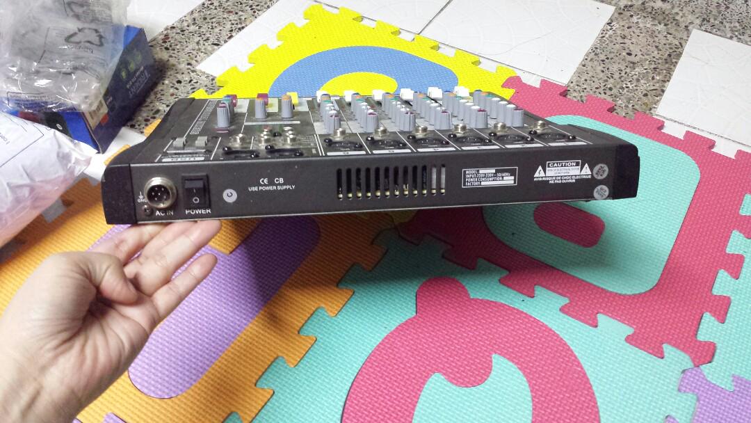 Trident 6 channel mixer, Audio, Other Audio Equipment on Carousell