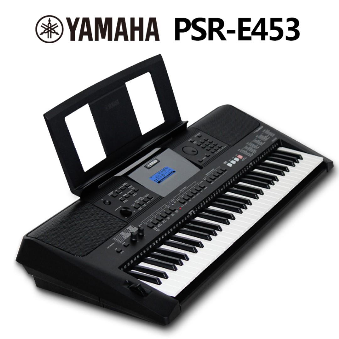 Yamaha PSR E453 Keyboard Like New, Hobbies & Toys, Music & Media ...