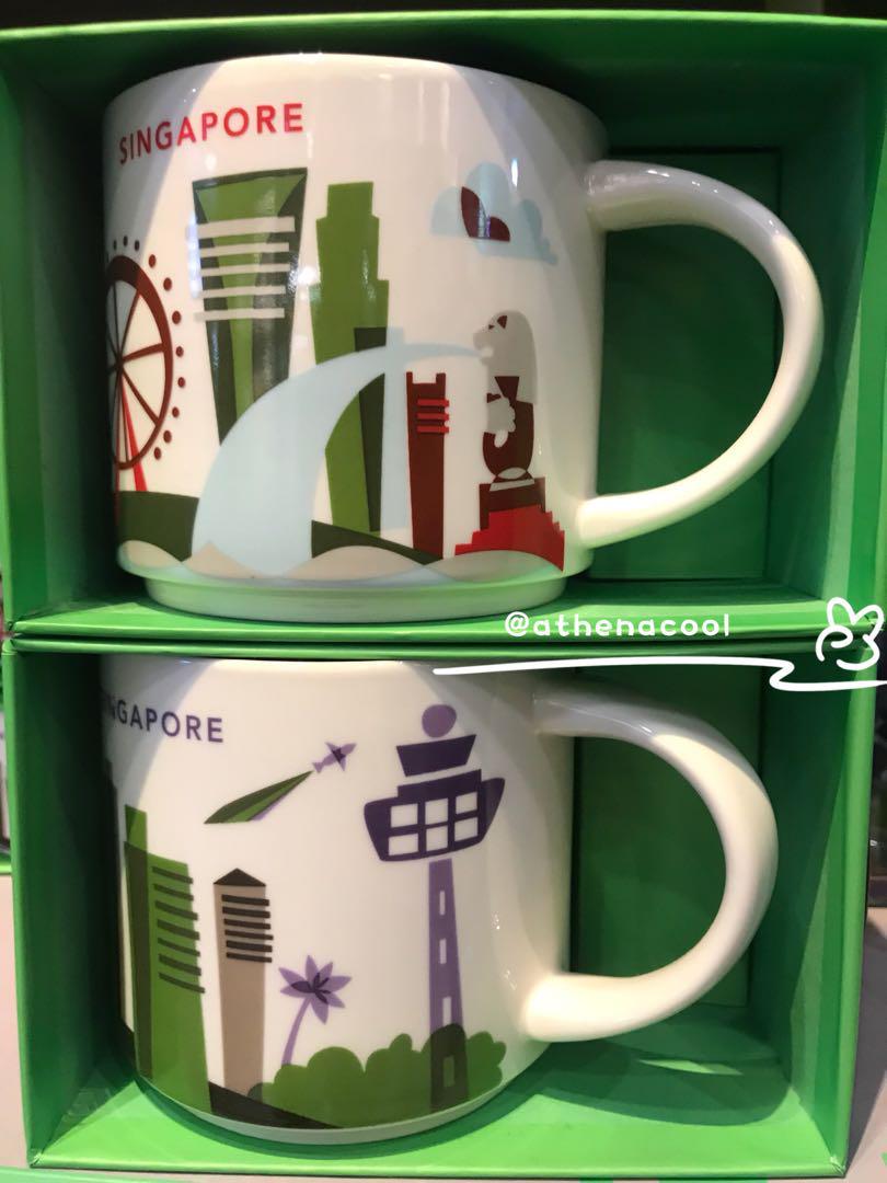[代購暫時結束] Starbucks Mug (Singapore Limited Edition), 傢俬＆家居, 廚具和餐具, 廚水杯 ...