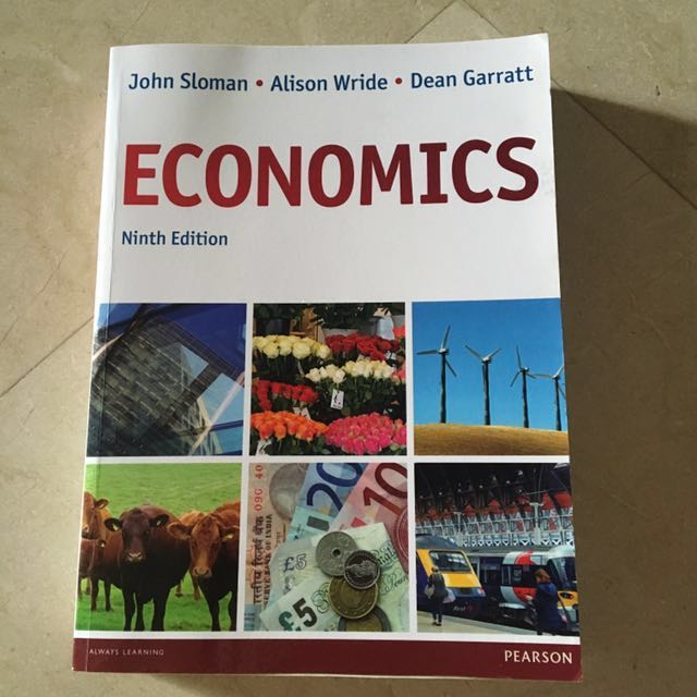 John Sloman Economics Textbook (9th edition) , Hobbies & Toys, Books ...