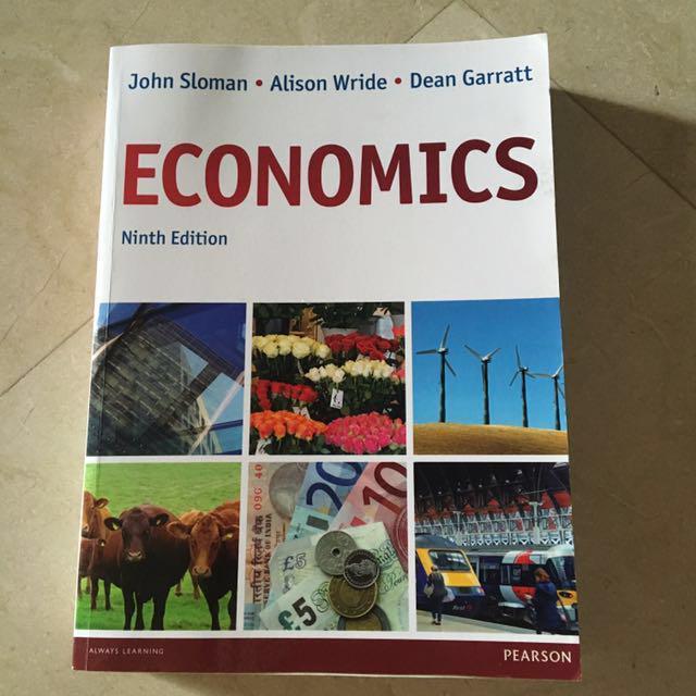 John Sloman Economics Textbook (9th edition) , Hobbies & Toys, Books ...