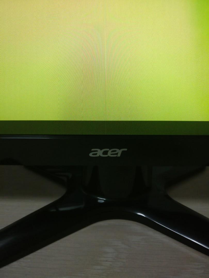 Acer Monitor 19.5" G206HQL and Creative Speaker, Computers & Tech ...