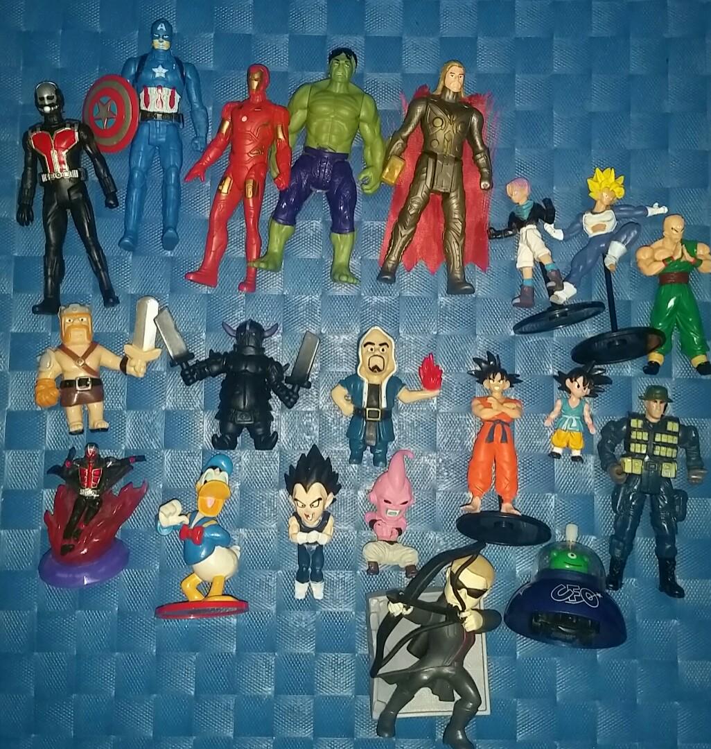 Anime figures set, Hobbies & Toys, Toys & Games on Carousell