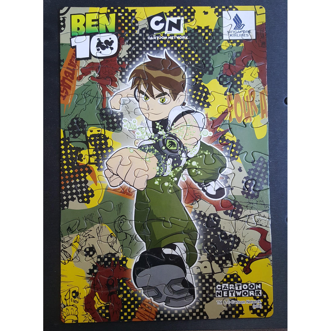Ben 10 Jigsaw puzzle, Hobbies & Toys, Toys & Games on Carousell