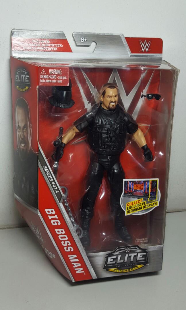 *RESERVED* Big Boss Man Attitude era attire WWE Elite Flashback ...