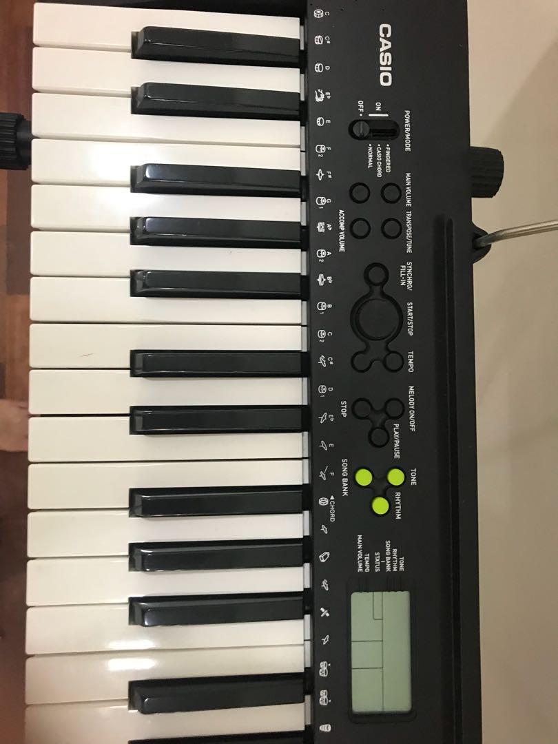 Casio CTK-240 49 keys Standard Keyboard + Stand, Hobbies & Toys, Music & Media, Musical ...