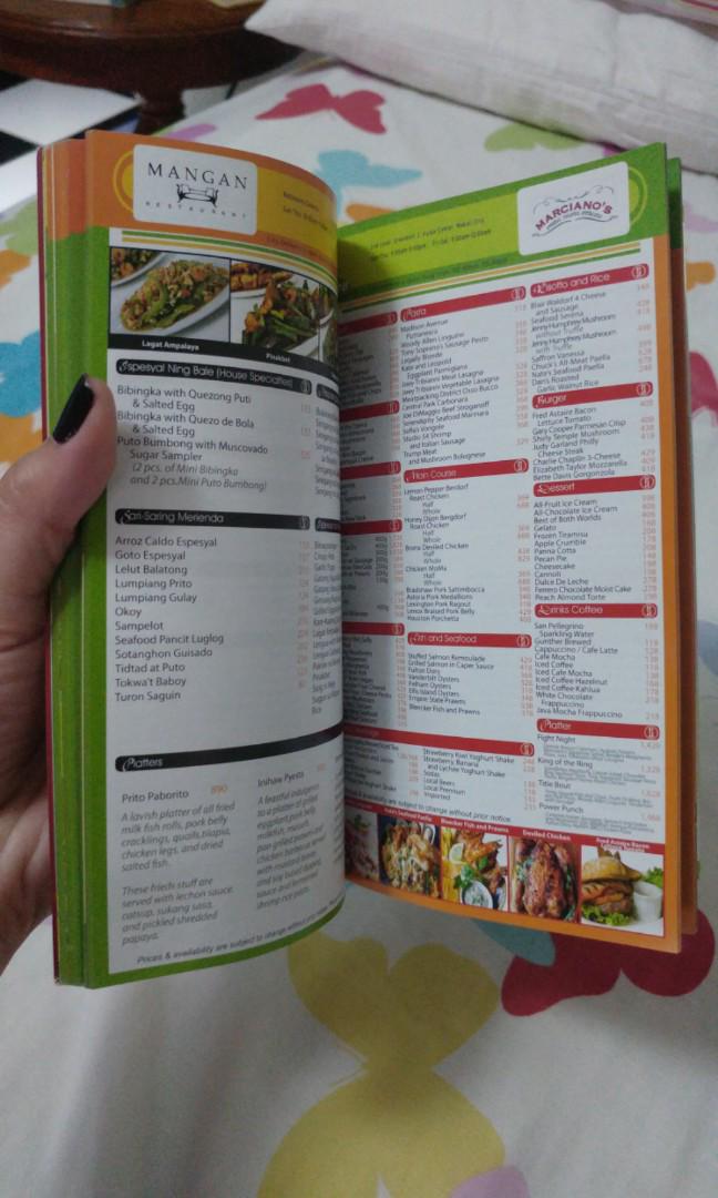 FREE: City Bites Restaurant Menu Booklet (2010 Vol. 2), Food & Drinks ...