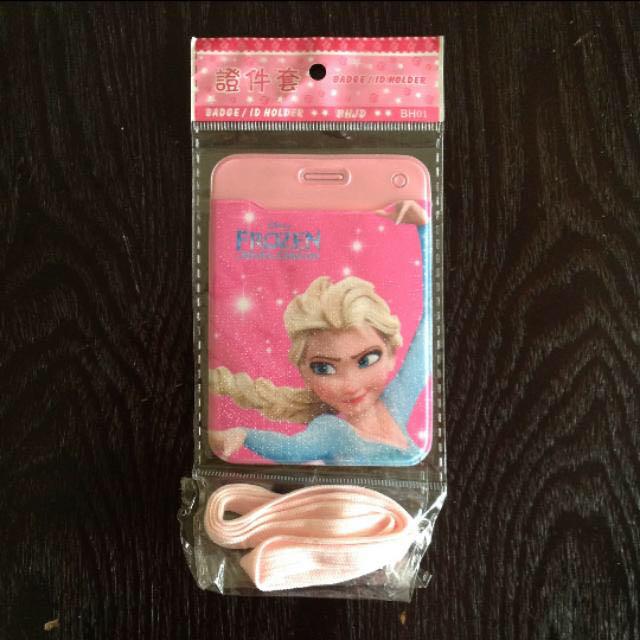FROZEN Elsa Pink ID Card Badge Holder, Hobbies & Toys, Toys & Games on ...