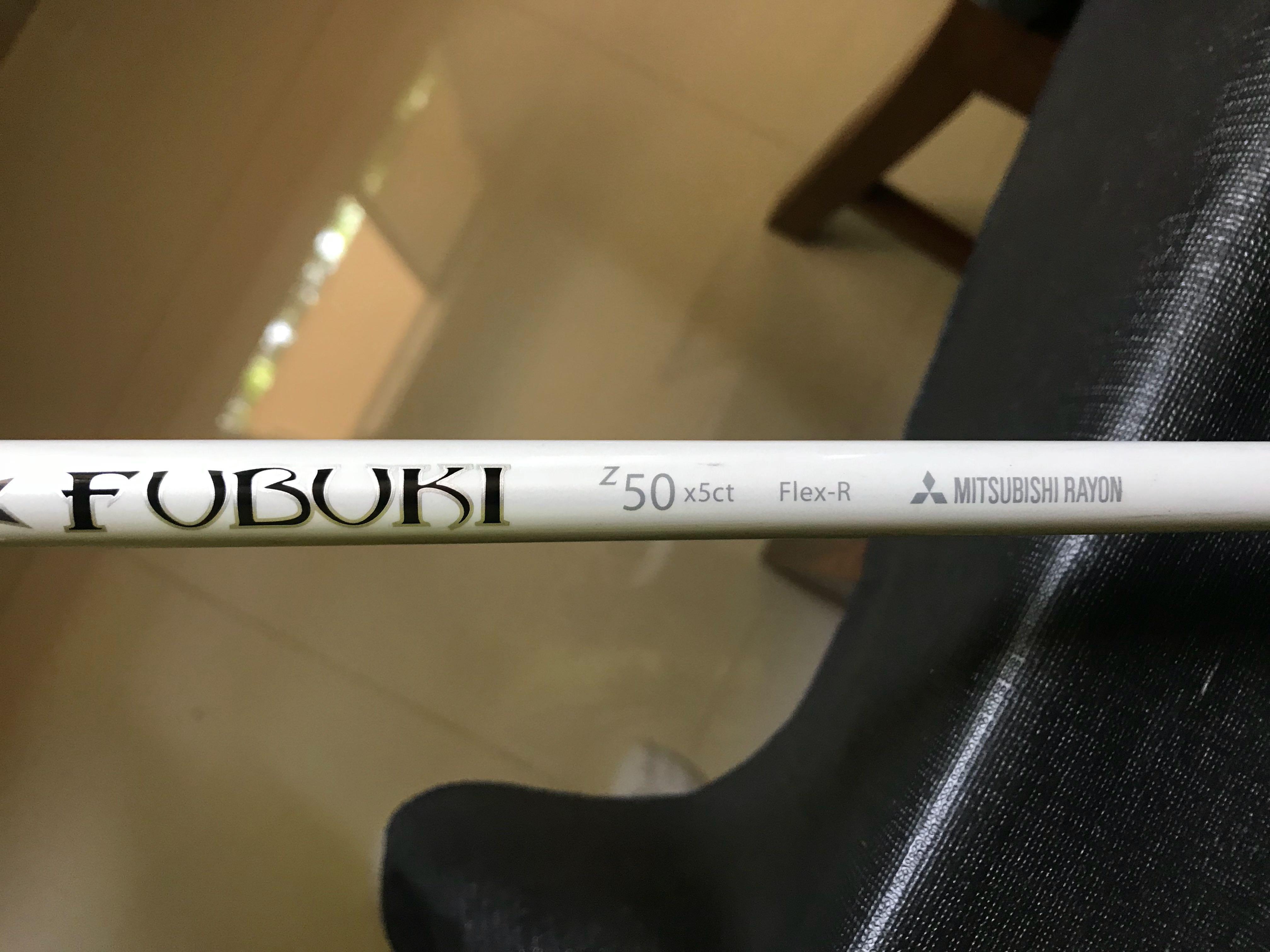 Fubuki Z50 R flex Driver shaft, Sports Equipment, Sports & Games, Golf on Carousell