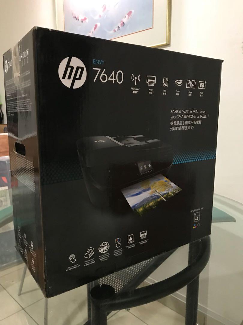 HP ENVY 7640 e- All-in-one, Computers & Tech, Desktops on Carousell