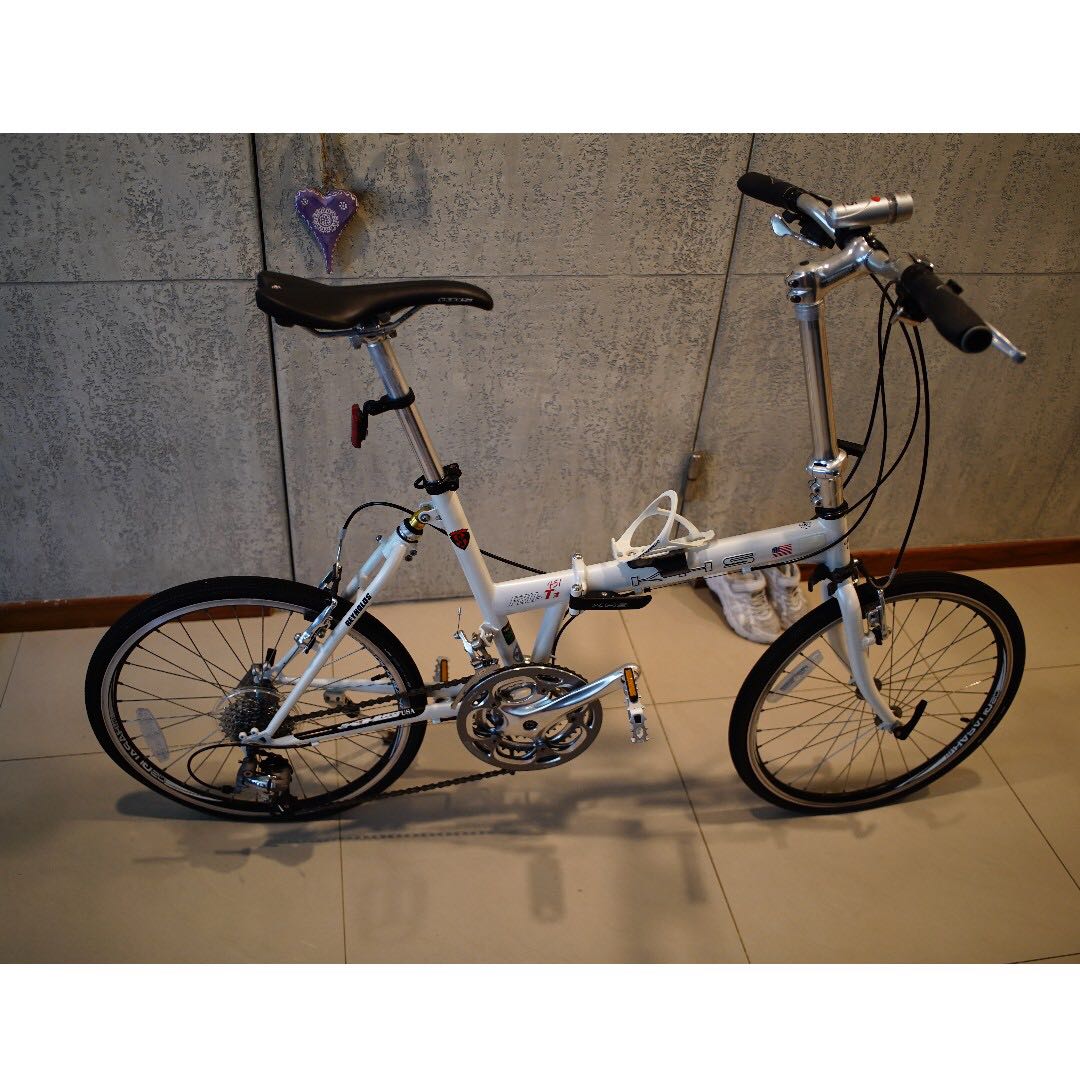 KHS F20-T3 fold bike very new, Sports Equipment, Bicycles & Parts, Bicycles on Carousell