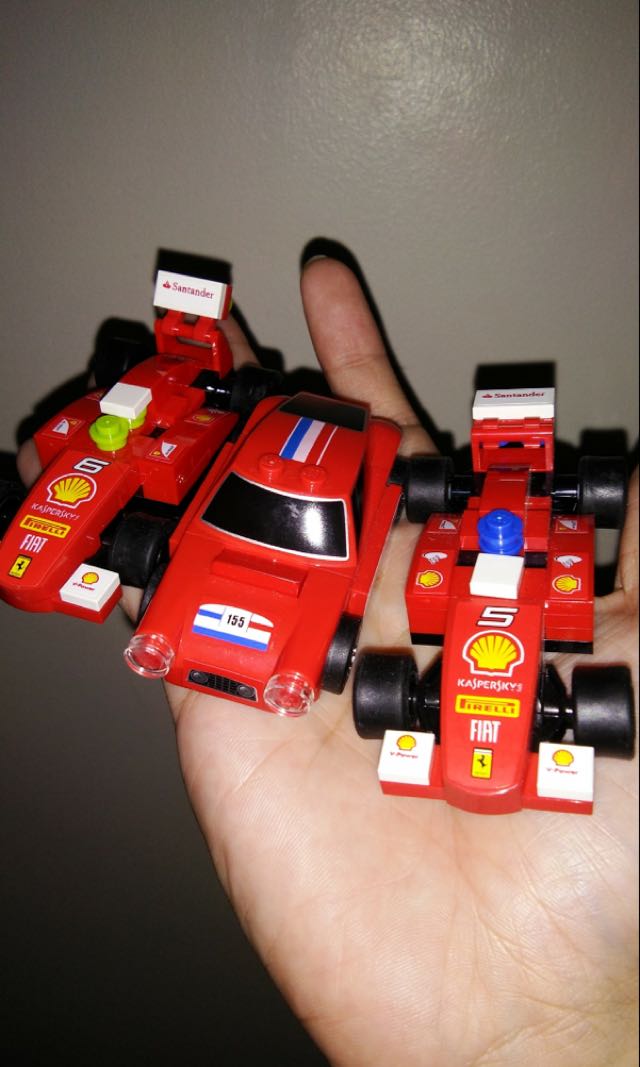 Lego Ferrari pullbacks with manuals, Hobbies & Toys, Toys & Games on ...