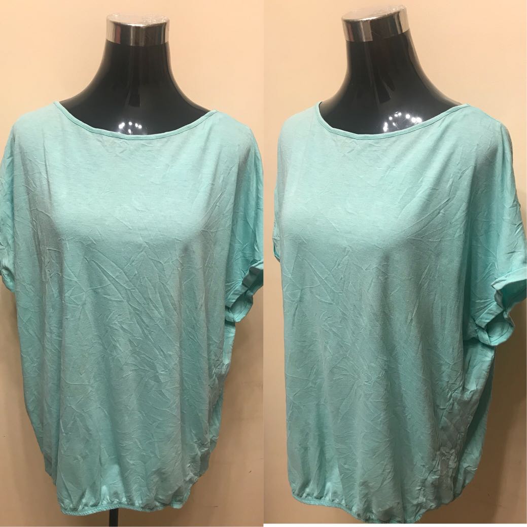 Light Blue Pastel Colored Top, Women's Fashion, Tops, Others Tops on ...
