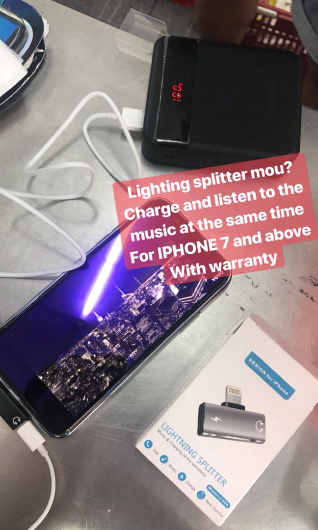 Lighting Splitter, Mobile Phones & Gadgets, Mobile & Gadget Accessories, Chargers & Cables on ...