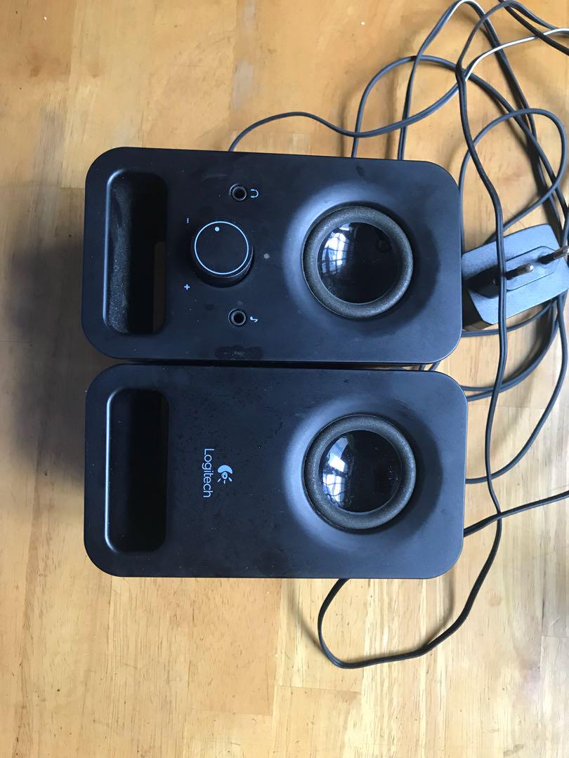 Logitech 2.0 speaker, TV & Home Appliances, TV & Entertainment ...