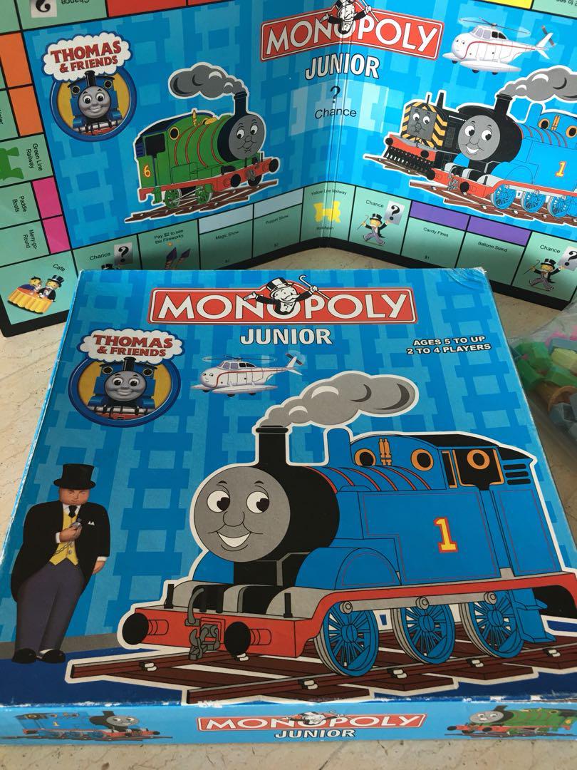 Monopoly Junior Thomas & Friends, Toys & Games, Board Games & Cards on ...