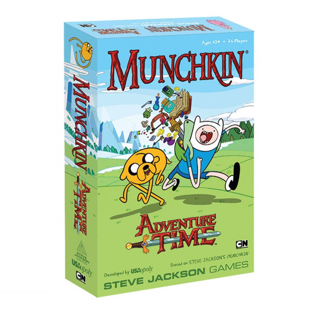 Munchkin Adventure Time Card Game, Hobbies & Toys, Toys & Games on ...
