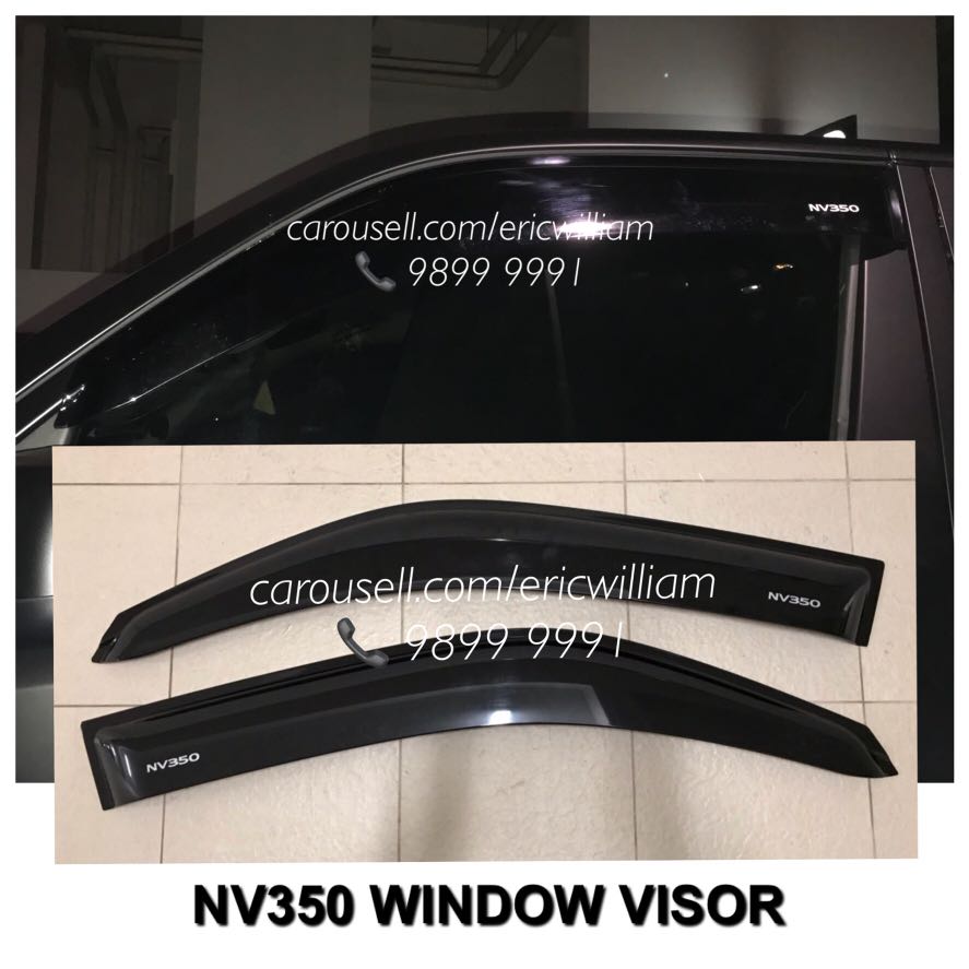 NISSAN NV350 E26 Van Window Visor / NV350 Accessories, Car Accessories ...