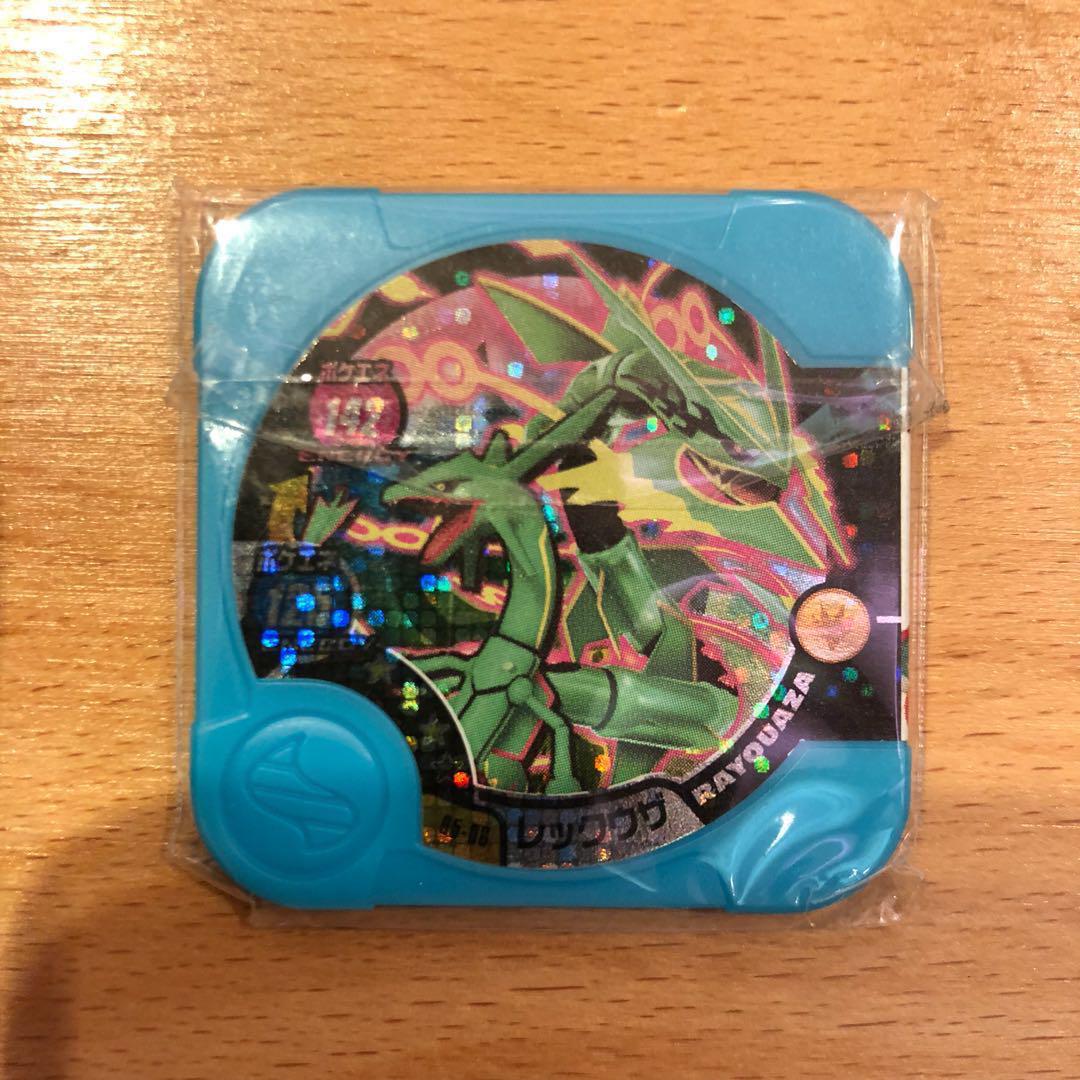 Pokemon Tretta 3 star rayquaza, Hobbies & Toys, Toys & Games on Carousell