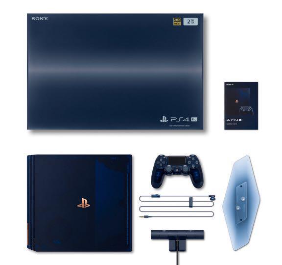 PS4 Pro 2TB 500 Million Limited Edition Console (PlayStation 4 Pro ...