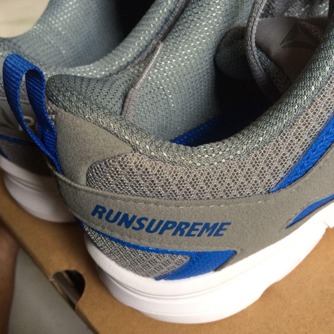 REEBOOK RUN SUPREME 3.0, Fesyen Pria, Sepatu di Carousell