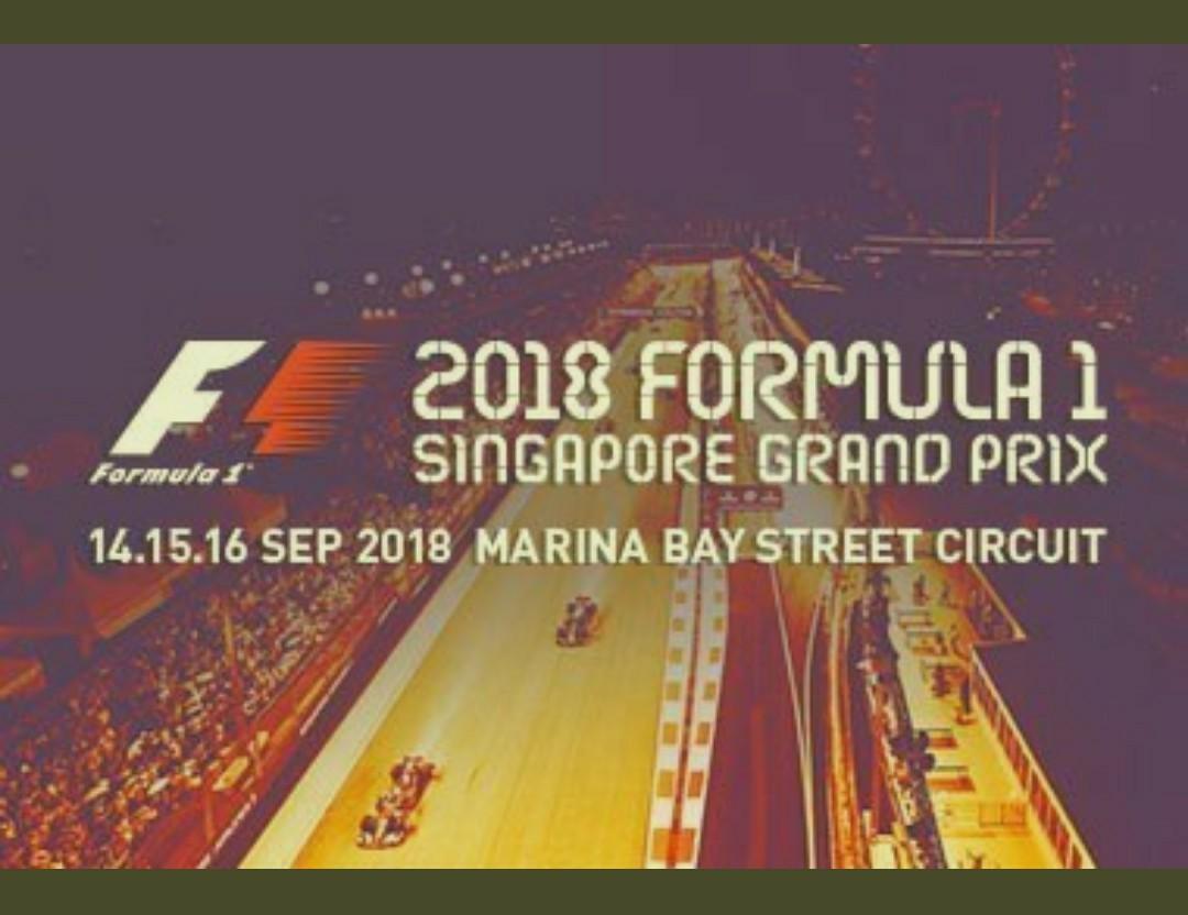 SATURDAY Row 15th - F1 Ticket Bay Grandstand 2018, Everything Else on ...