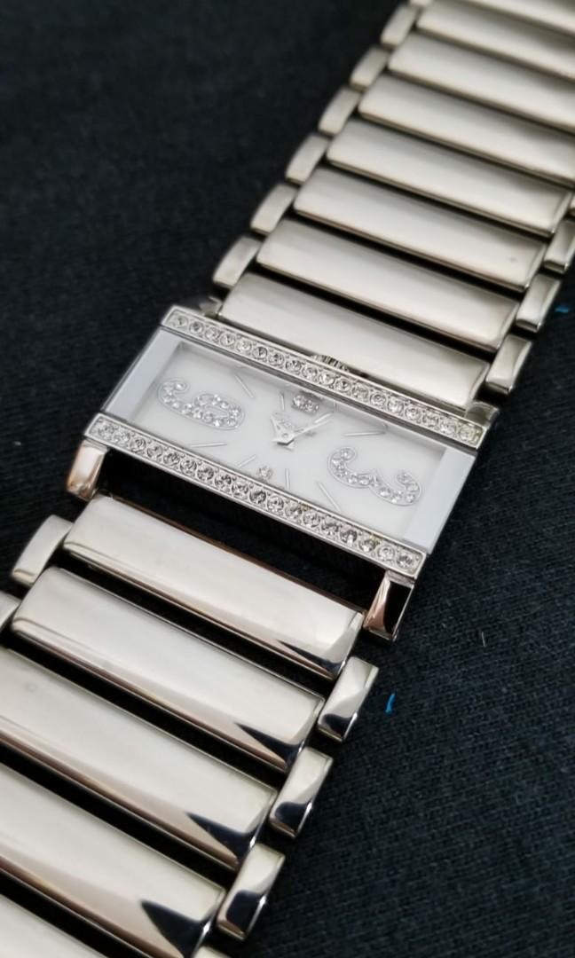 Savina swarovski crystal watch, 女裝, 飾物及配件, 寶石、鑽石、水晶 - Carousell