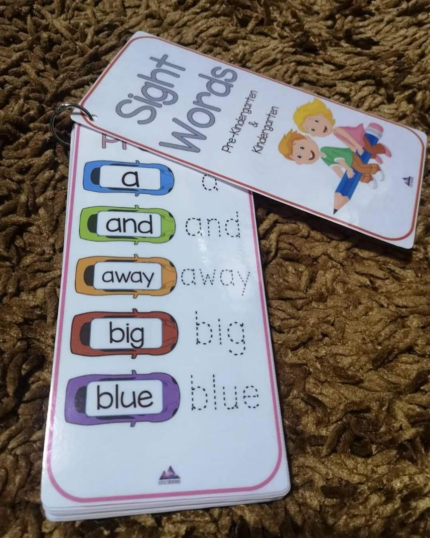 Sight Words Strips, Hobbies & Toys, Books & Magazines, Children's Books ...