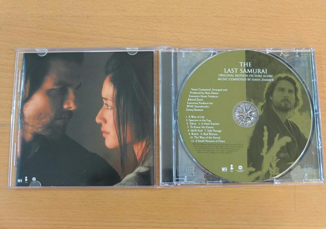 Soundtrack CD: "The Last Samurai", music by Hans Zimmer, Hobbies & Toys ...