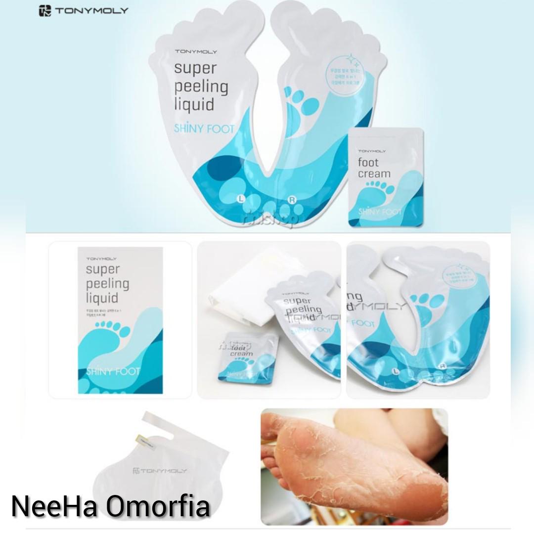 TonyMoly Shiny Foot Super Peeling Liquid, Beauty & Personal Care, Bath ...