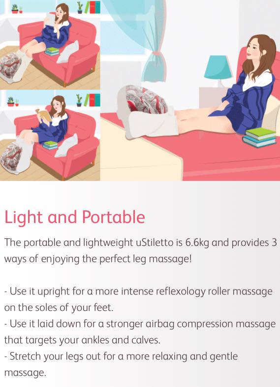 uStiletto Leg Massager (The OSIM uStiletto's), Beauty & Personal Care ...