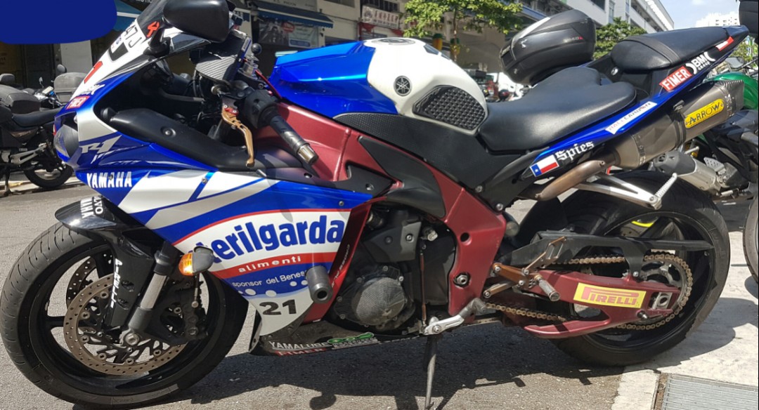 Yamaha YZF-R1 2009 Limited Edition Red Frame, Motorcycles, Motorcycles ...