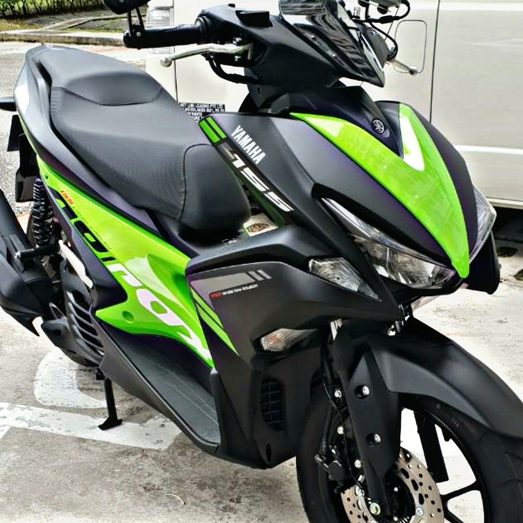 Aerox 155 Coverset, Motorcycles, Motorcycle Accessories on Carousell