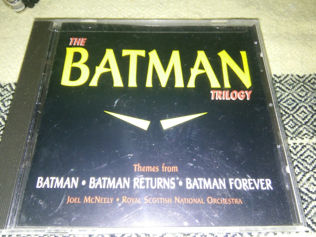 Batman Trilogy Themes original VARESE CD, Hobbies & Toys, Music & Media ...