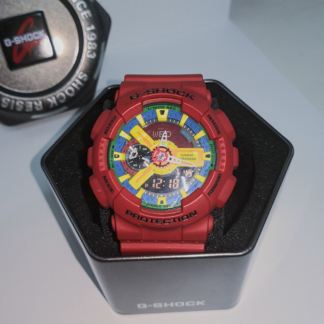 Casio G-Shock GA-110FC, Men's Fashion, Watches & Accessories, Watches ...