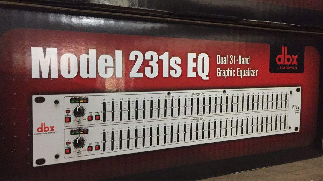 DBX 231S EQ, Audio, Soundbars, Speakers & Amplifiers on Carousell