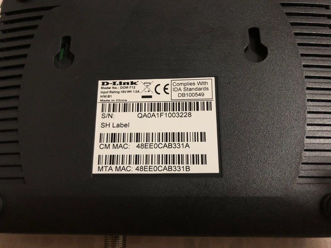 D-Link DCM-712 modem, Computers & Tech, Parts & Accessories, Networking on Carousell
