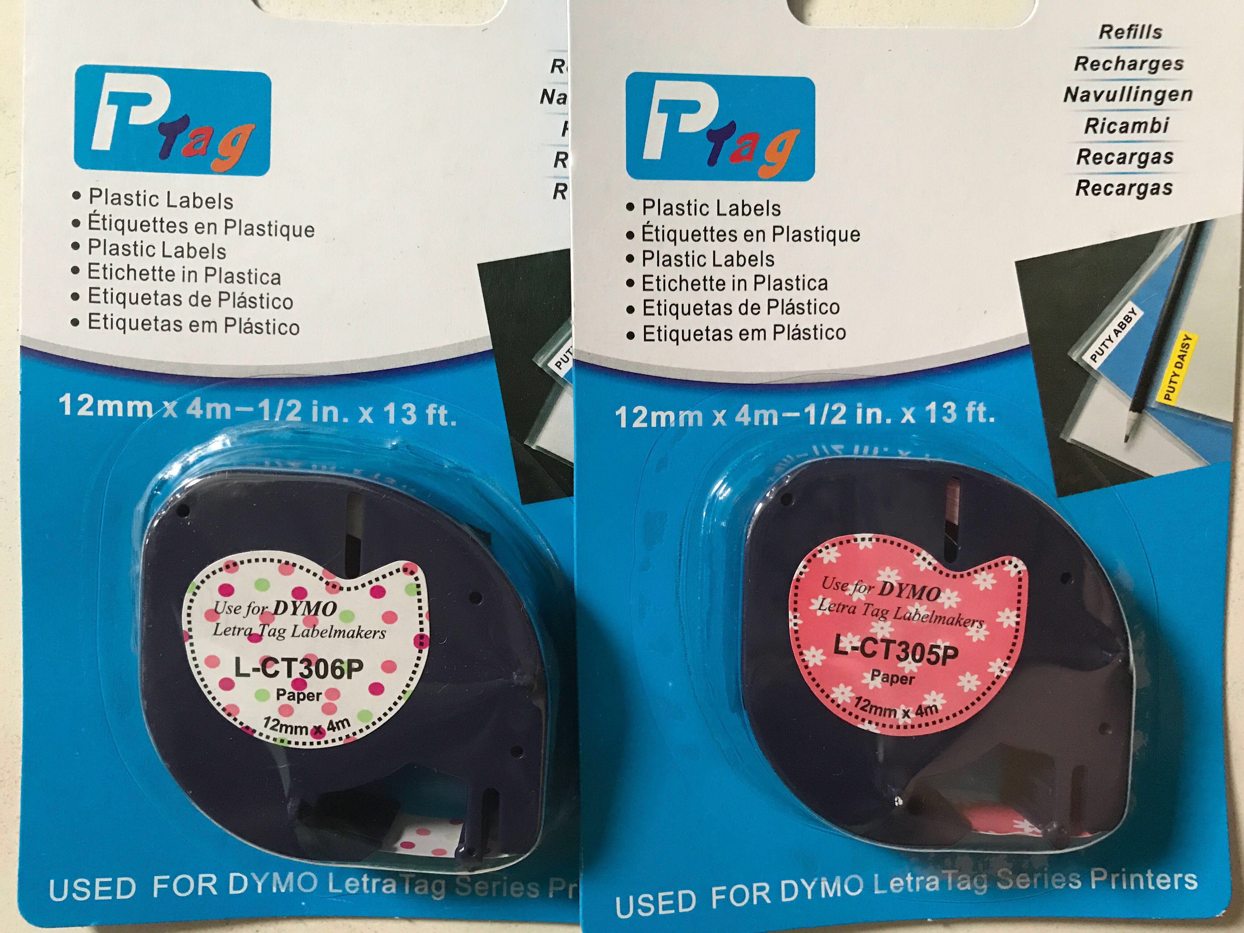 Dymo LetraTag Printer Label Refills, Hobbies & Toys, Stationery & Craft ...