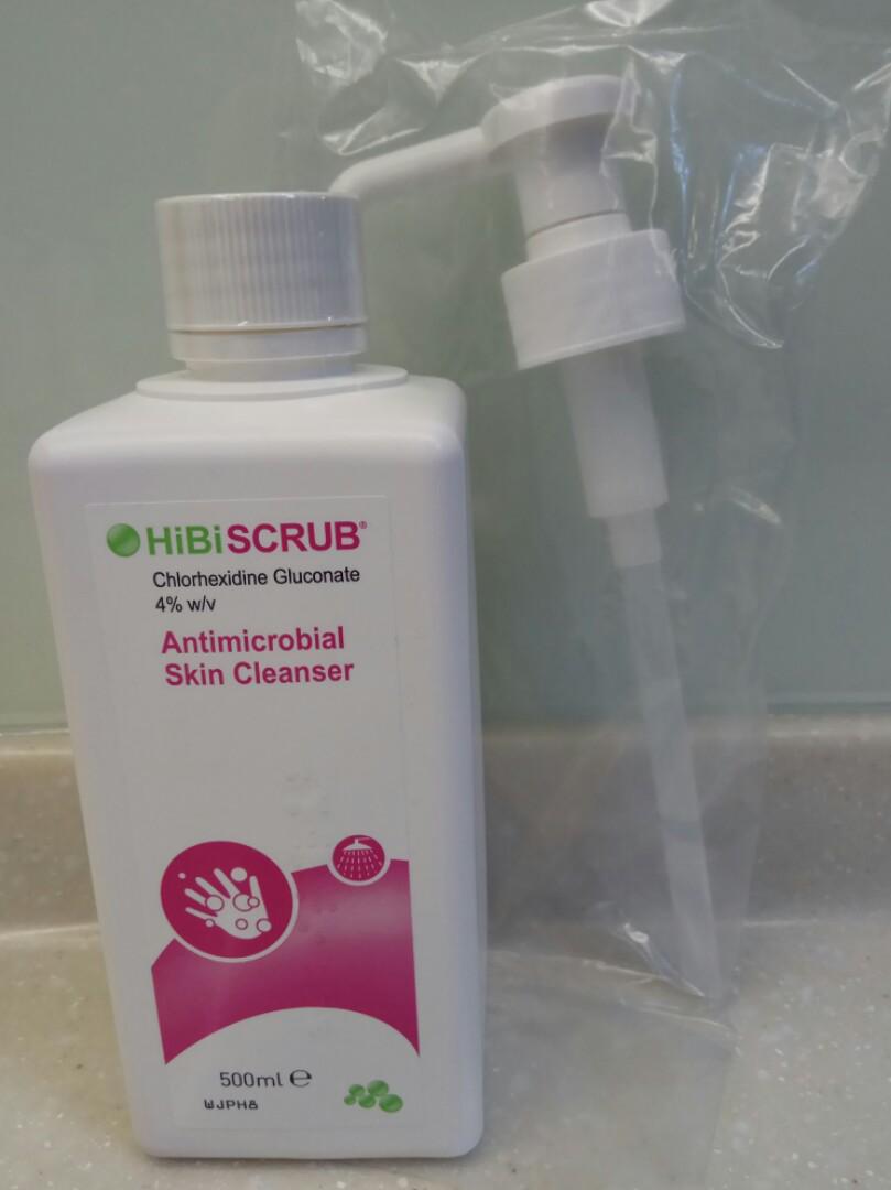 HiBi SCRUB antimicrobial skin cleanser, Beauty & Personal Care, Face ...