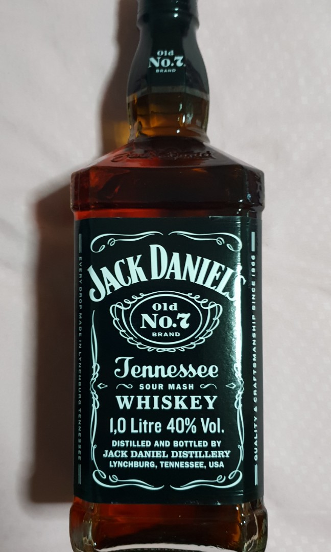Jack Daniel's No. 7 Tennessee Whiskey, Food & Drinks, Alcoholic ...