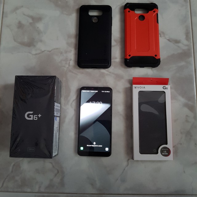 LG G6+ 128GB with Spigens case., Mobile Phones & Gadgets, Mobile Phones, Android Phones, Android ...