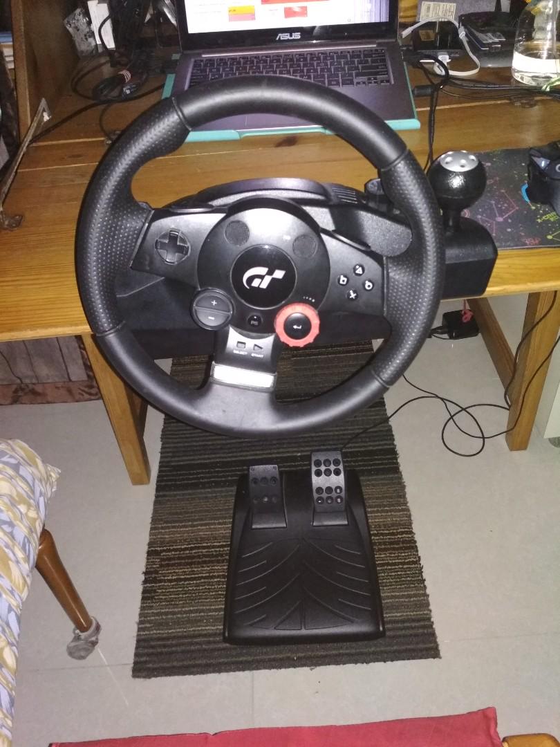Logitech Driving Force GT Steering Wheel, Video Gaming, Video Game ...