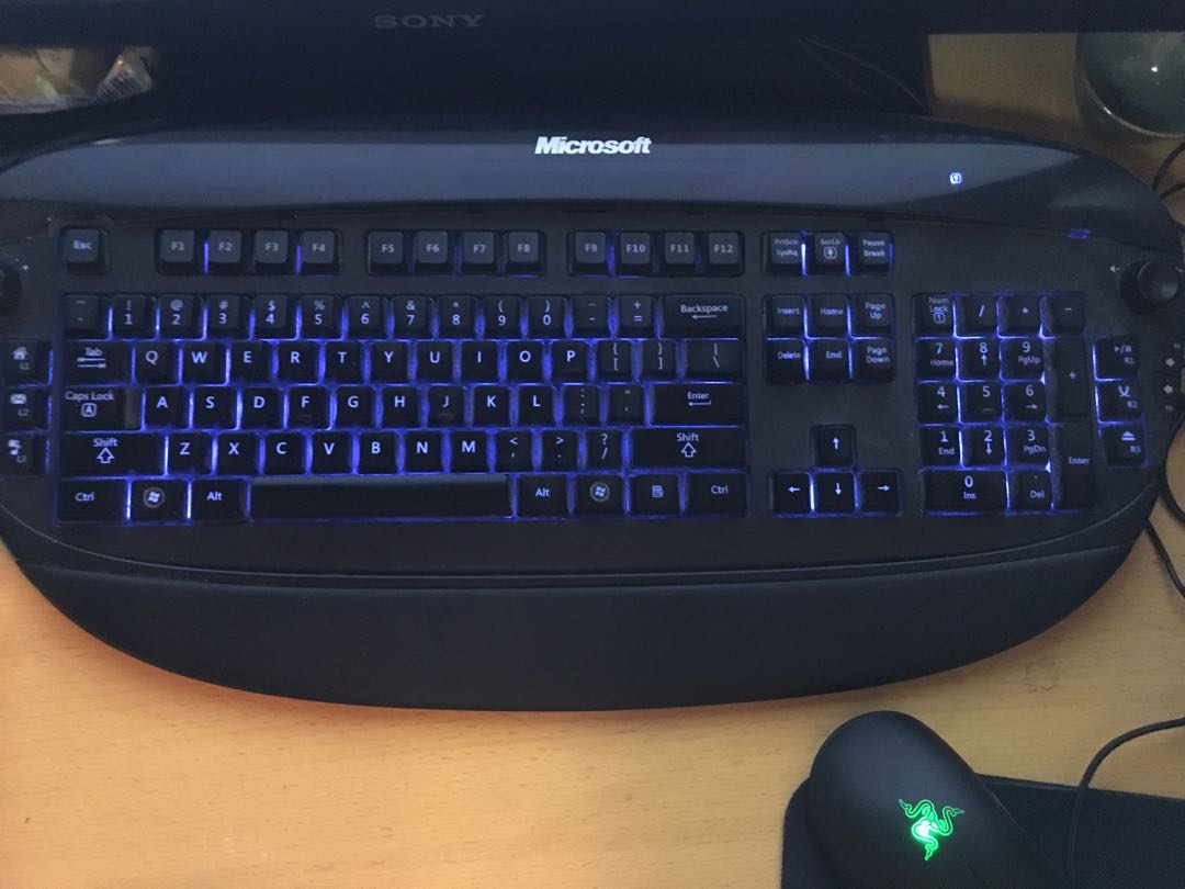 Microsoft x Razer | Reclusa Gaming Keyboard, 電腦＆科技, 手提電腦 - Carousell